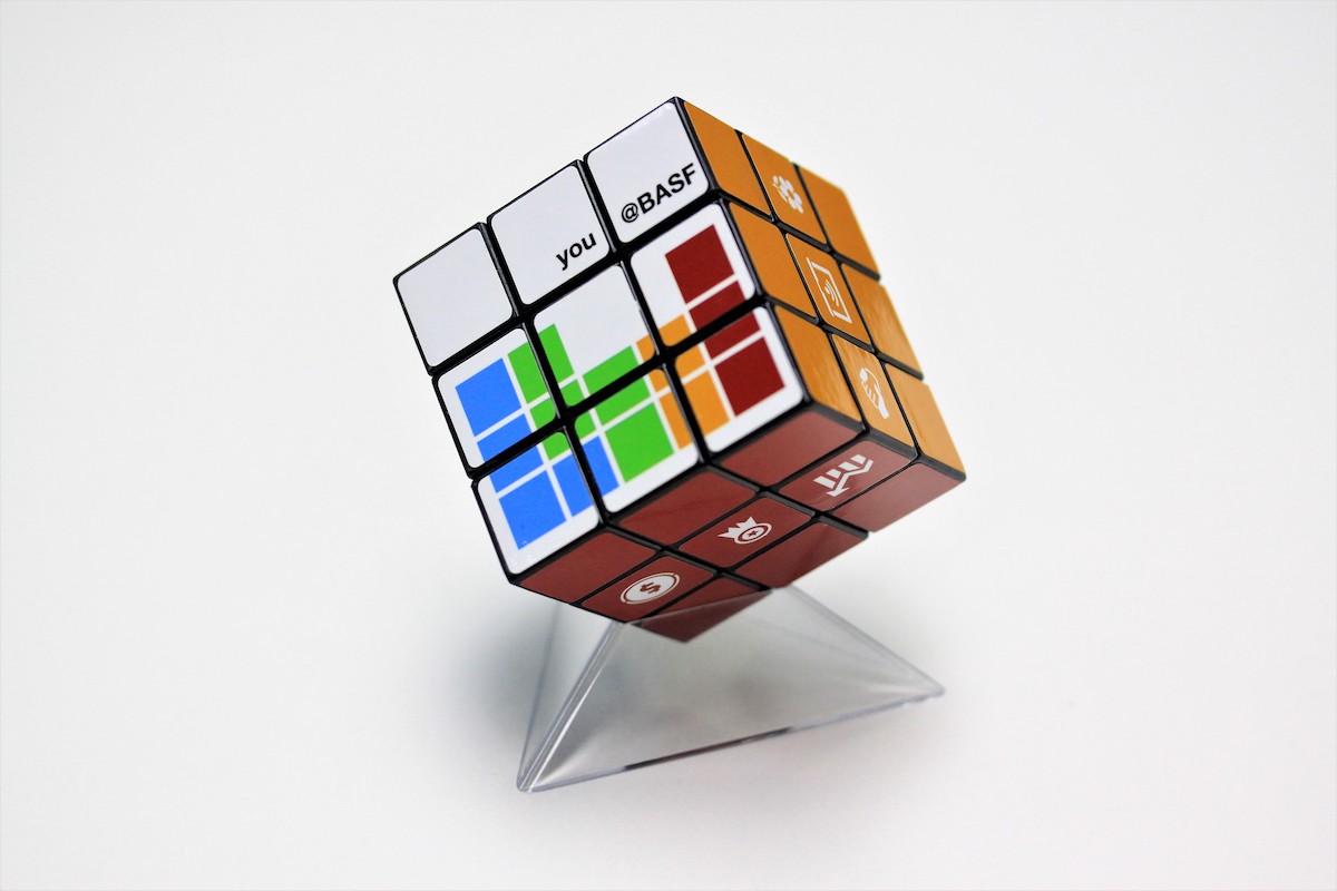 Onboarding voor werknemers van BASF - Rubik's for Brand Communication